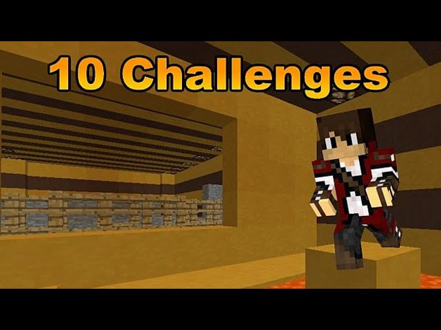 10 Challenges [Fun Parkour Map] Minecraft Map