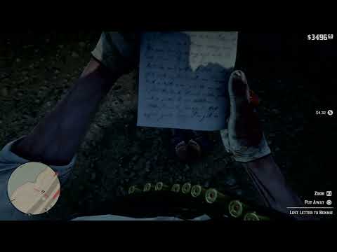 Lost letter to Bonnie M rdr2
