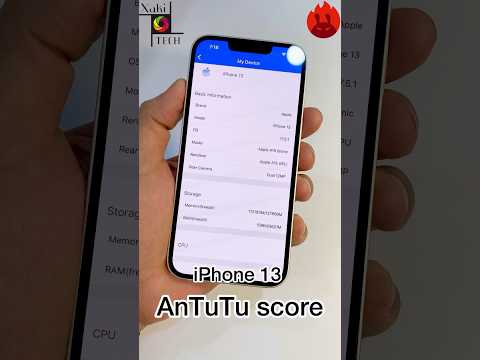 iPhone 13 AnTuTu score iOS 17.5.1 #apple #ios17 #antutu #iphone13