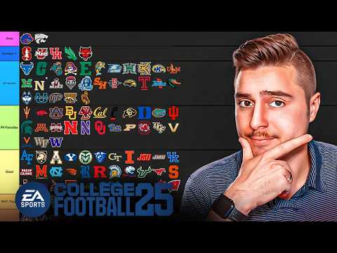 Pick Your Team! Ranking ALL 134 Teams for College Football 25 Rebuild