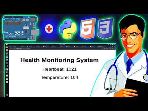 Build a Real-Time Health Monitoring System with Arduino and Flask – Easy Tutorial!