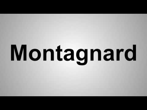 How To Pronounce Montagnard