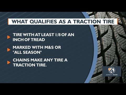 What qualifies as a traction tire