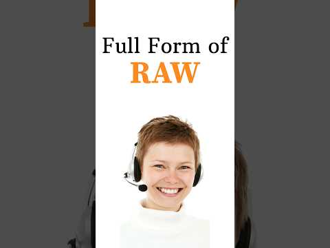 What is the Full Form of RAW | #ceshorts #shorts
