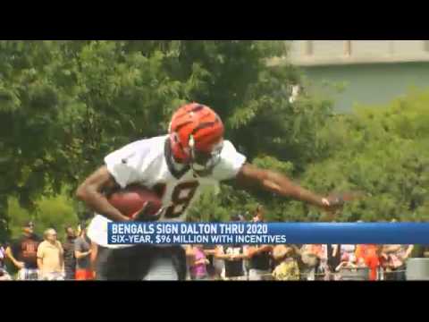 Dalton, Bengals Agree to Contract Extension