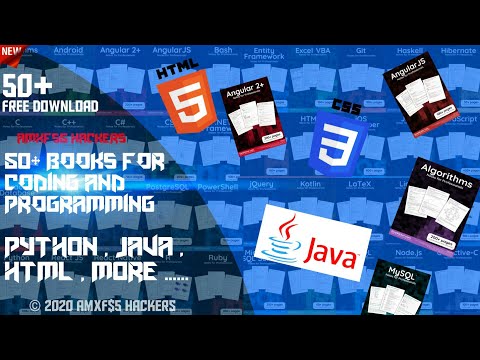 BEST BOOKS FOR CODEING & PROGRAMMING FREE DOWNLOAD PDF FORMAT | 50+ BOOKS | AMXFS5 HACKERS .