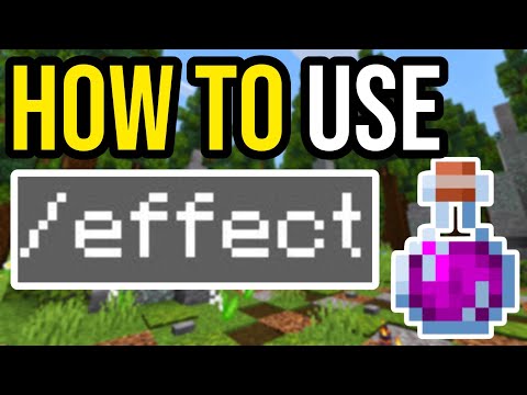 How To Use /Effect Command In Minecraft Bedrock & Java
