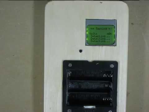 Rechargeable Battery Capacity Tester