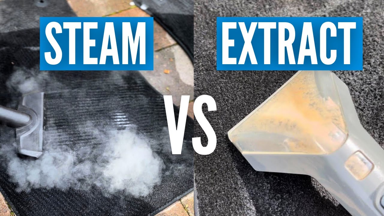 Steamer vs Extractor | Which Should You Get? (For Car Detailing)