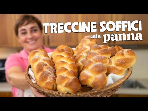 TRECCINE SOFFICI ALLA PANNA Ricetta Facile - Fatto in Casa da Benedetta