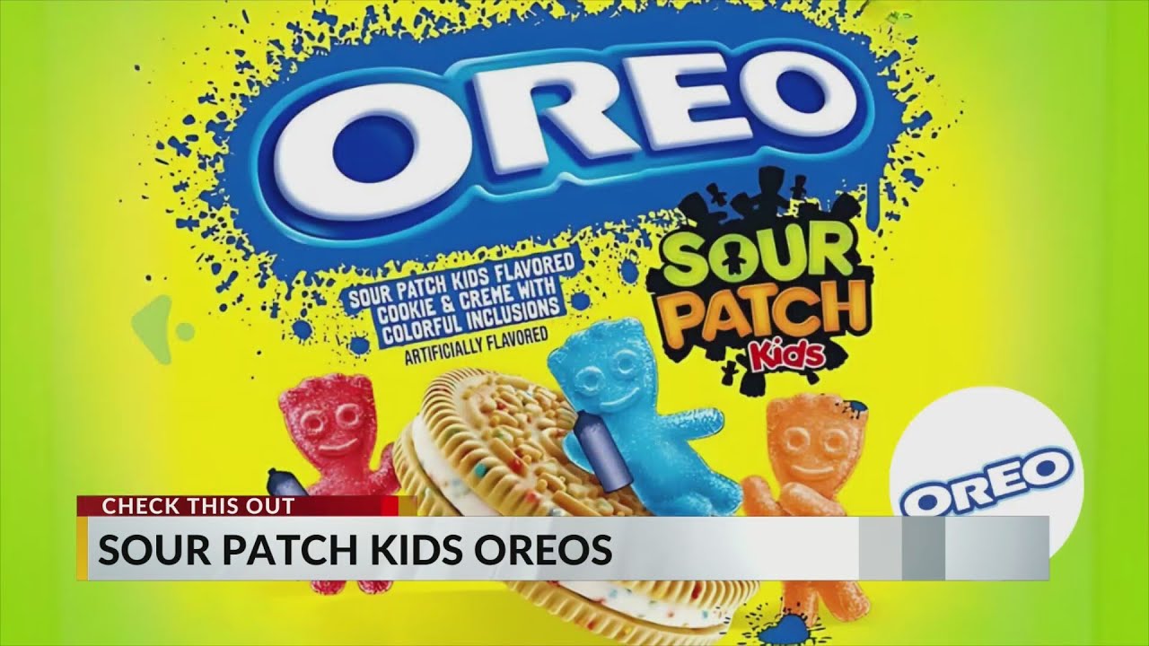 Oreo introduces Sour Patch Kids cookies