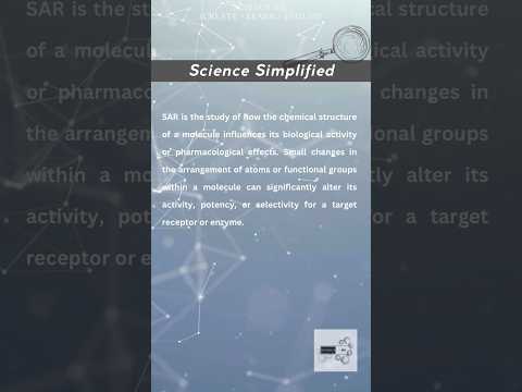 Structure activity relationship simplified