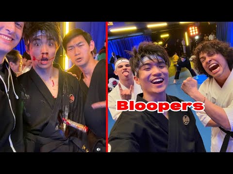 Making of Cobra Kai Season 6, Best of Behind The Scenes, Fights training & on set funny Bloopers😂