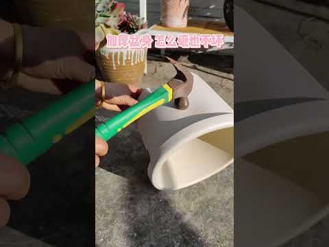 Large-diameter resin gallon pots violent evaluation