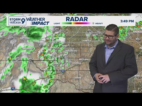 Rain Chances Staying to the West | West Texas Forecast