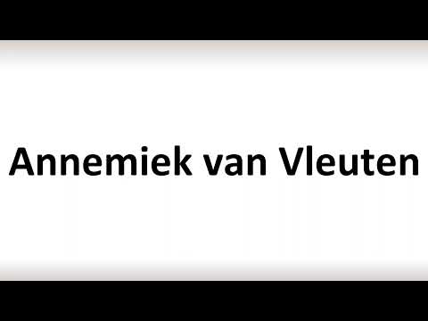 How to Pronounce Annemiek van Vleuten (correctly!)