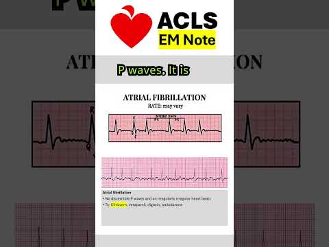 Fibrillation auriculaire #acls