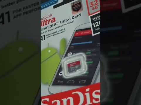 UNBOXING SanDisk 32GB Ultra 120MB/S