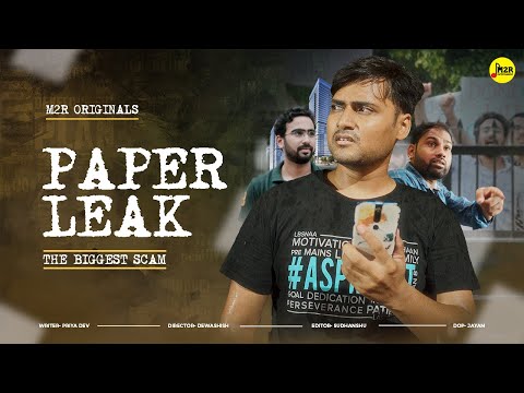 PAPER LEAK - The Biggest Scam | Inspiring Movie for Aspirant | M2R Entertainment
