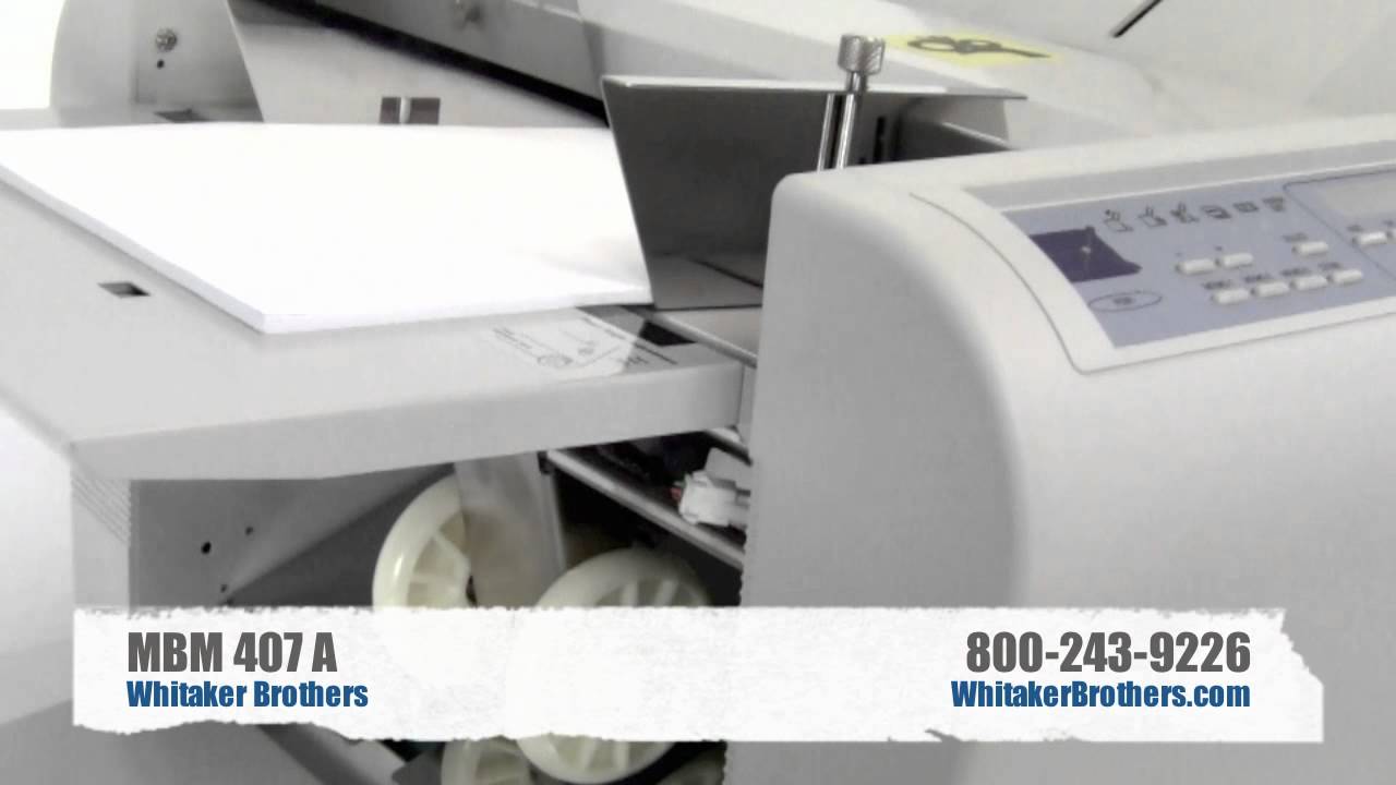 MBM 407 A Paper Folder