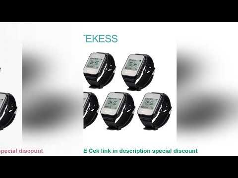 Retekess 5Pcs TD108 Watch Receiver Wireless Waiter Call System Restaurant Pager Customer Service For
