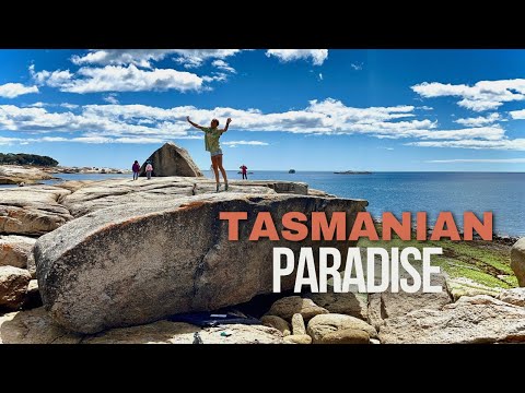 Exploring the outdoor BOULDERS around TASMANIA
