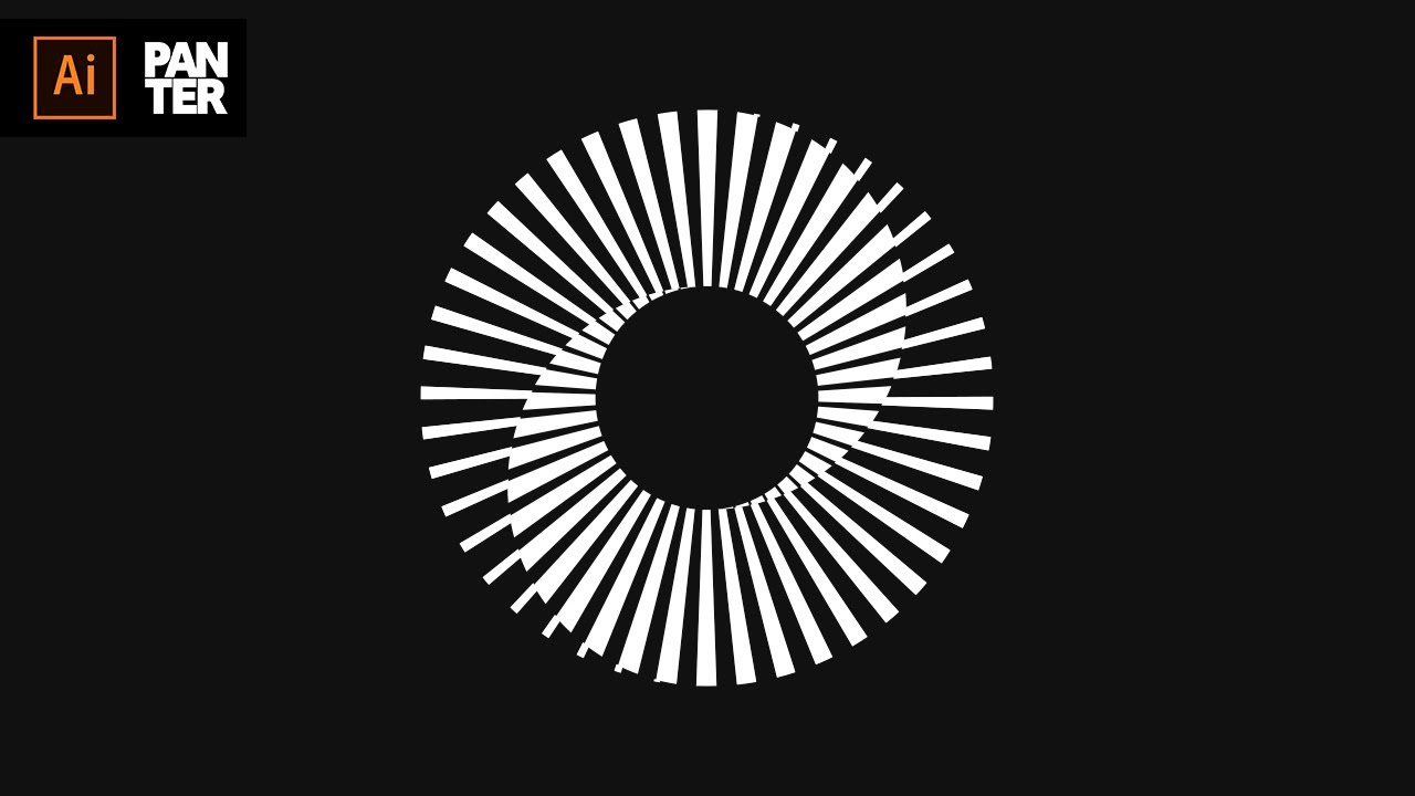 How to Design Scanimation Spiral | Adobe Illustrator