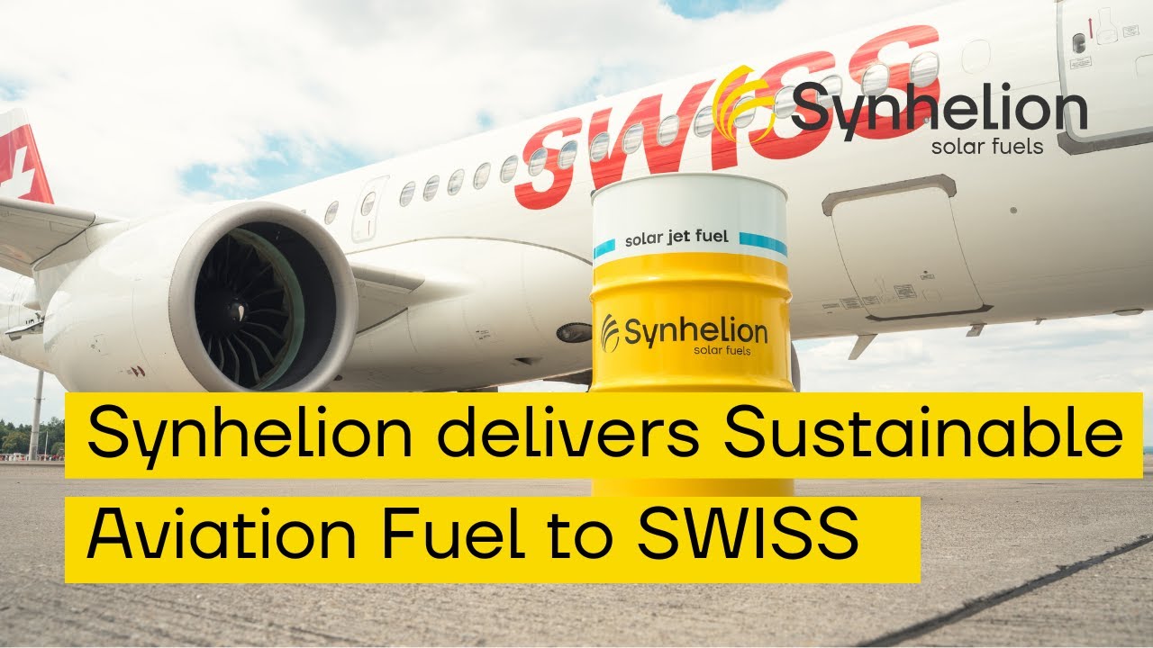 SWISS becomes world’s first airline to integrate Synhelion solar fuel ...