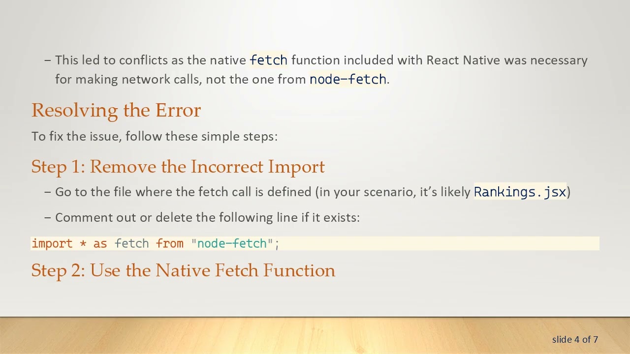 Solving the Unhandled Promise Rejection Error in Your Rails and React Native App