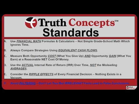 Truth Concepts Standards Walkthrough