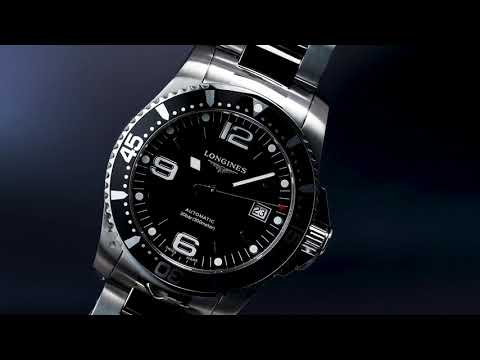 The Longines HydroConquest - a colourful performance in the diving world - Black Model