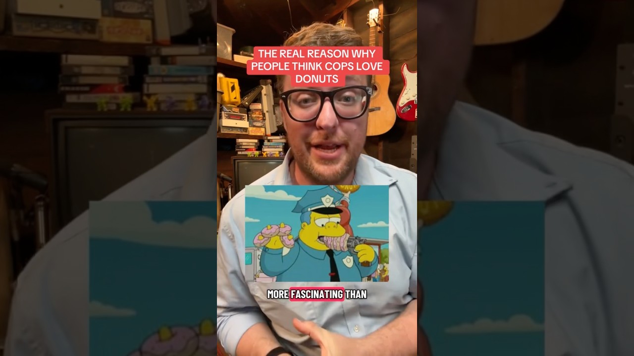 The real reason why everyone thinks cops love donuts #movies #film #cinema #filmhistory