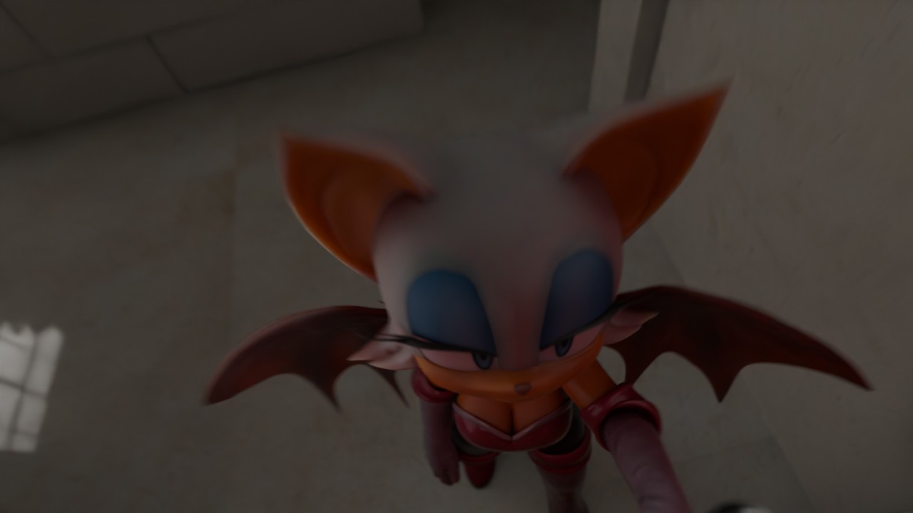 Inside Rouge's Outfit [Giantess]