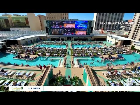 TIMELAPSE | Stadium Swim at Circa in downtown Las Vegas
