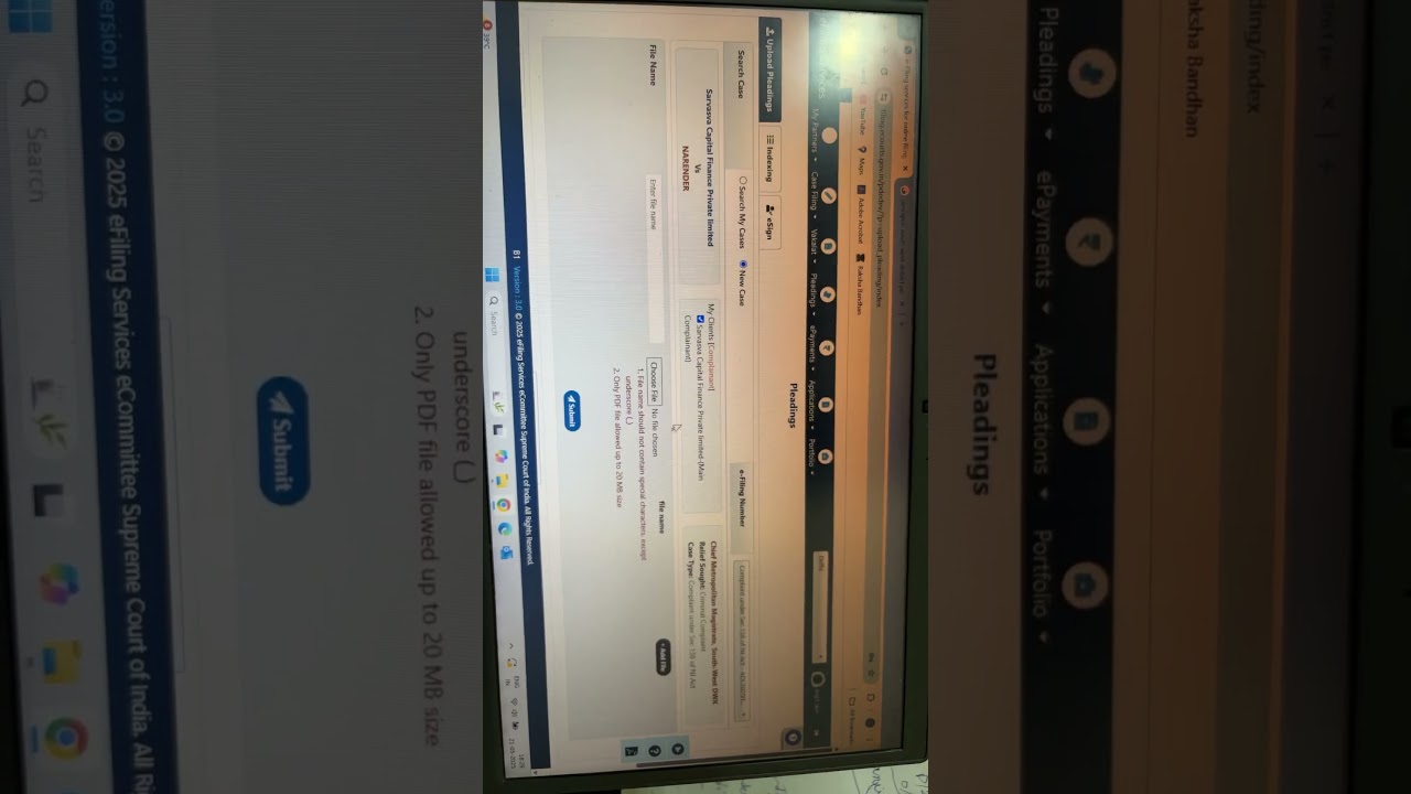 E filing district courts #2025 #ecourts #motivation #privious #district