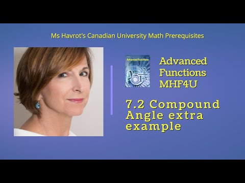 Advanced Functions 7.2 Compound Angle extra example