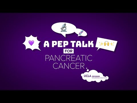 Een peptalk voor alvleesklierkanker