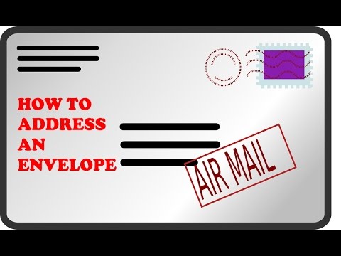 How To Address An Envelope ✉️