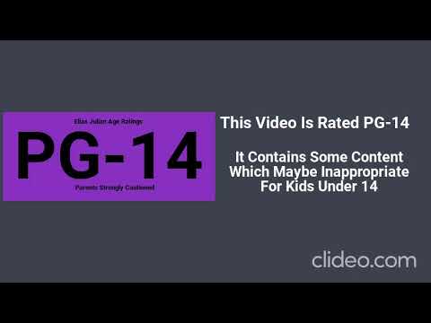 Elias Julian Age Rating PG-14 Warning
