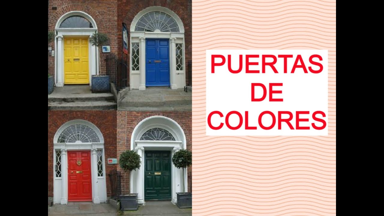 ATREVETE A USAR ESTAS PUERTAS DE COLORES