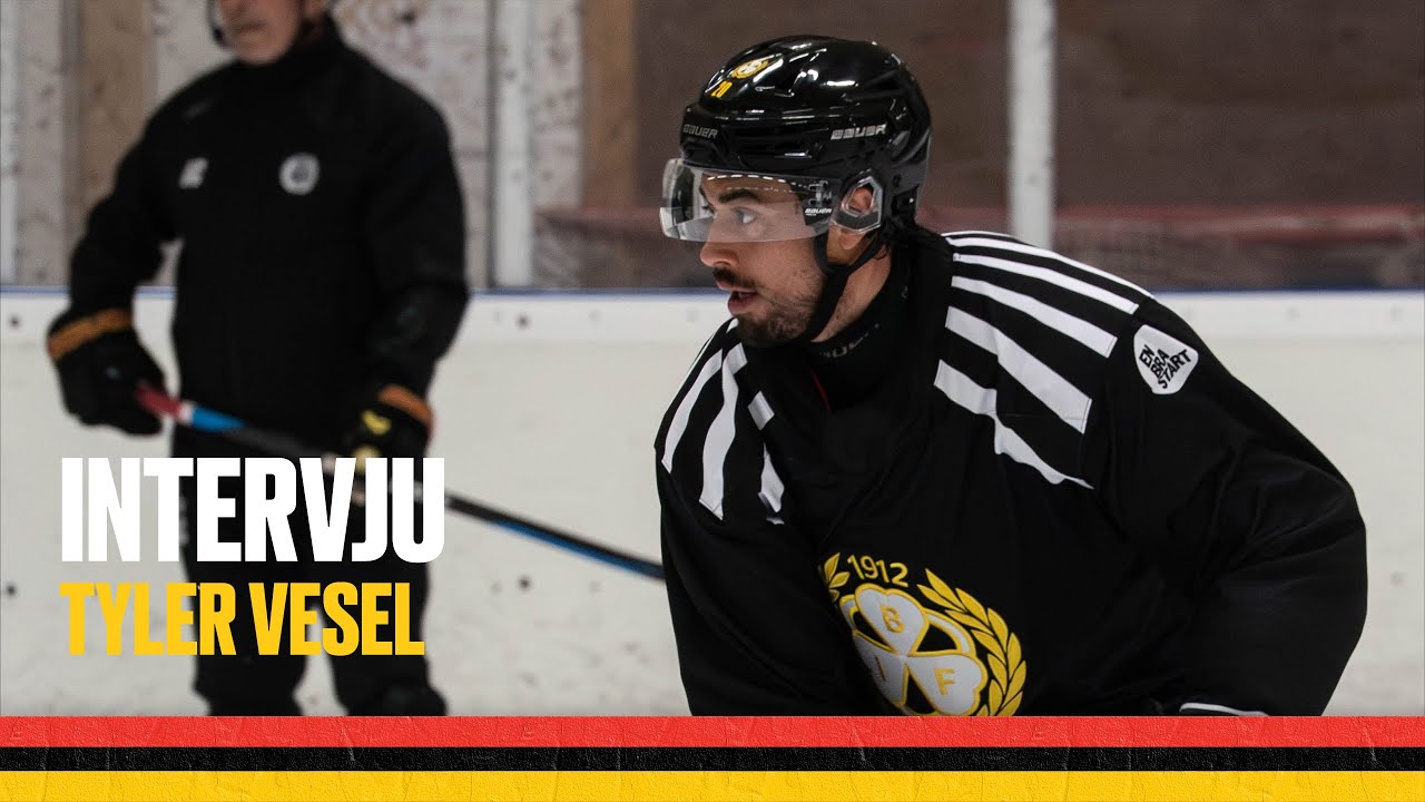 Intervju med Tyler Vesel: "Jag trivs väldigt bra här" | Brynäs IF