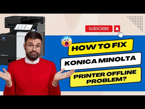 How to Fix Konica Minolta Printer Offline Problem? #printer #konicaminolta