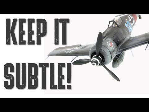 STOP OVER-WEATHERING YOUR SCALE MODELS