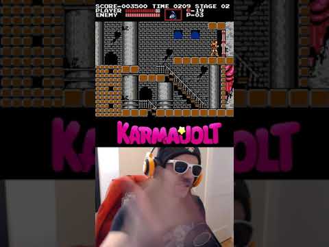 The Level 1 Shortcut in Castlevania (NES) - A Wild Glitch Appears! #shorts
