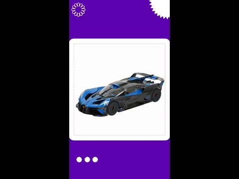 Automobil Bburago GT Bugatti Bolide 1:18