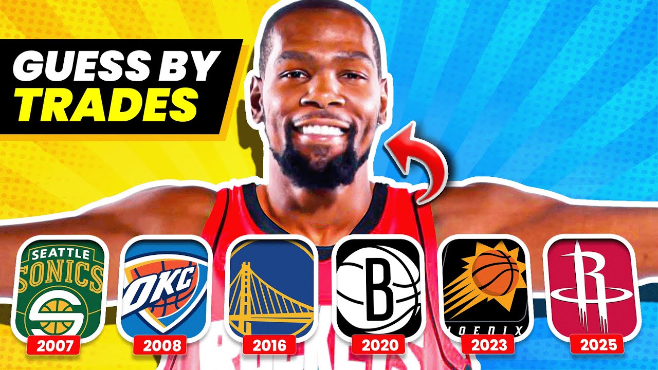 GUESS THE NBA PLAYER BY THEIR TRADES | NBA QUIZ CHALLENGE