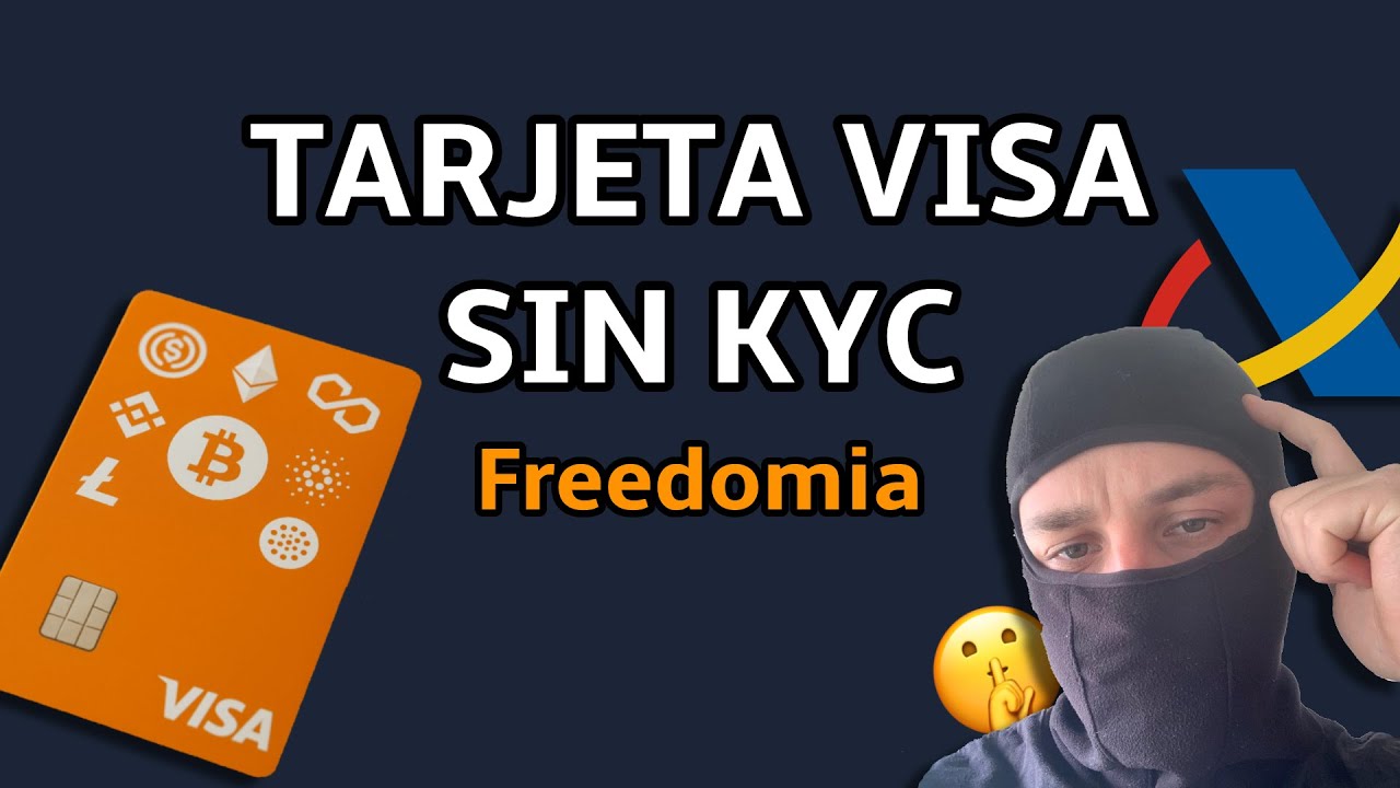Cómo gastar tu Bitcoin (y Crypto) SIN KYC – La mejor tarjeta VISA anónima de 2025 | FREEDOMIA