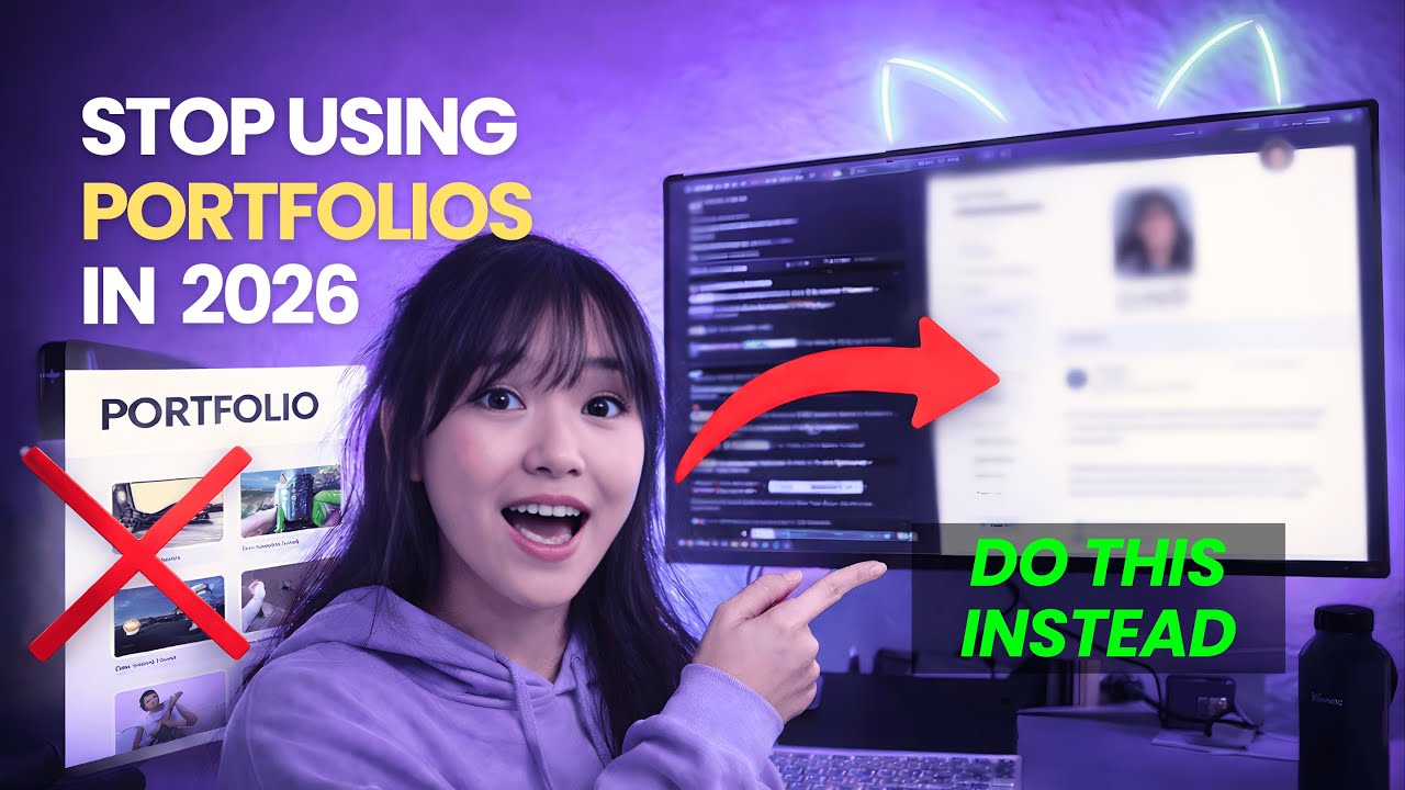 Stop Using Portfolios in 2026 — Do This Instead