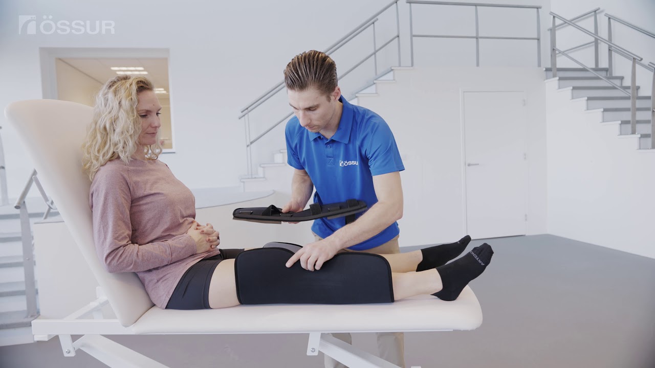 Rebound Knee Immobilizer (Clinician Fitting Tutorial)