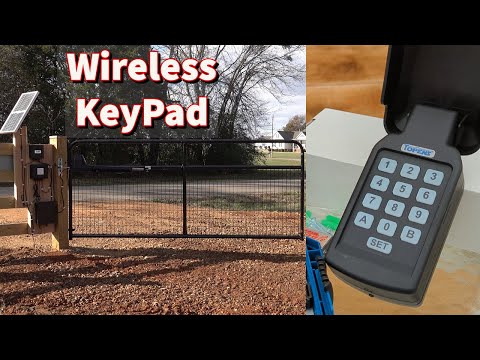 Universal Wireless Gate Keypad
